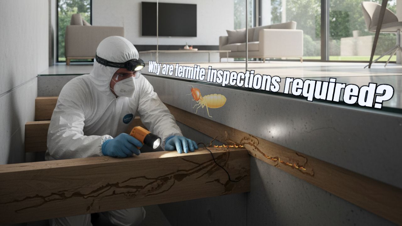 Why are termite inspections required